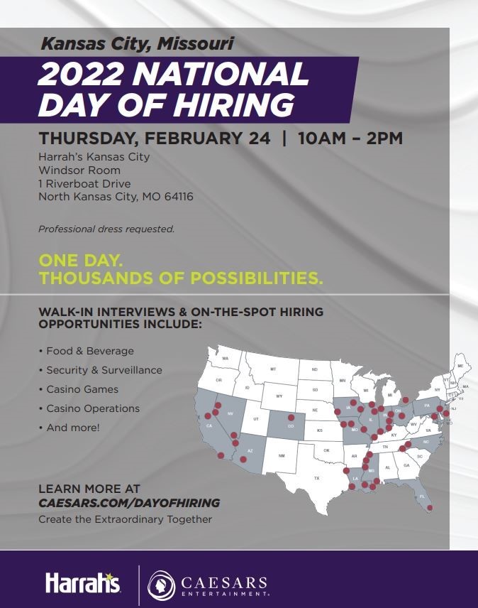 Harrah's National Day of Hiring